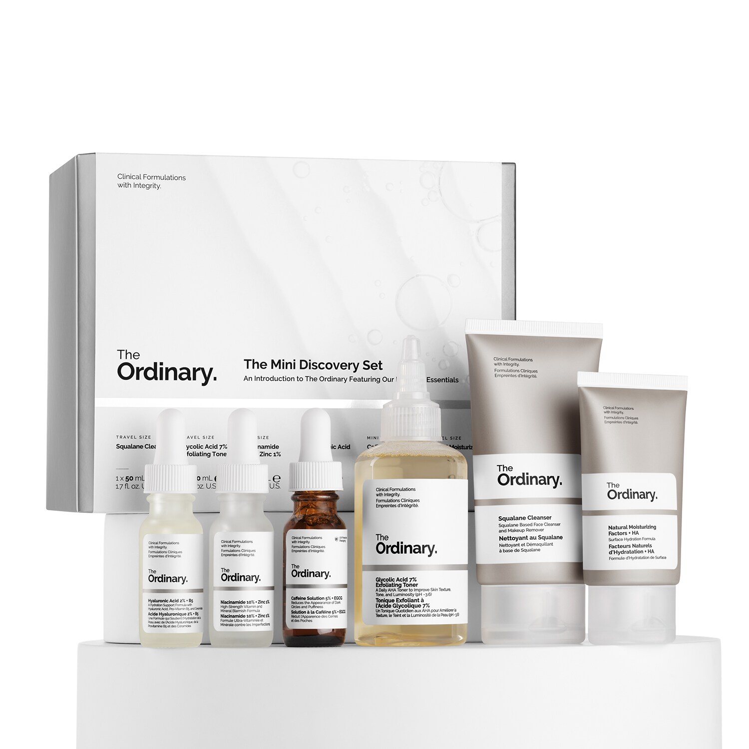 The Mini Discovery Set - Sada pro péči o obličej z THE ORDINARY ≡ SEPHORA